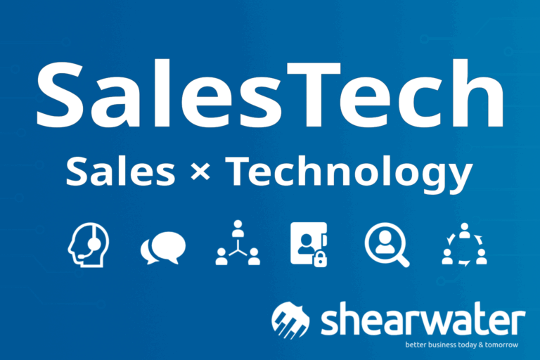 SalesTechとは？Sales × Technology「セールステック」についてわかりやすく簡単に解説 - 14年以上の実績 - Shearwater Japan